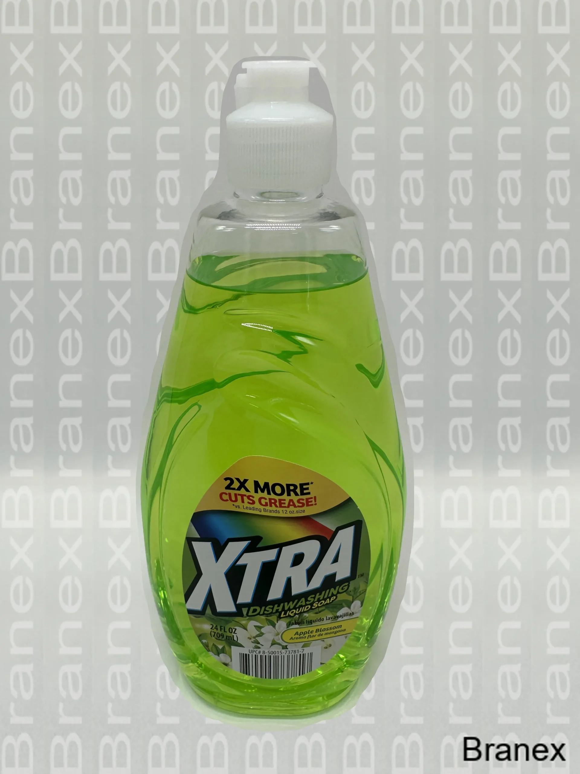 Xtra Dishwashing Liquid Soap - 8 Count, 24 oz - Branex Wholesale | Tampa