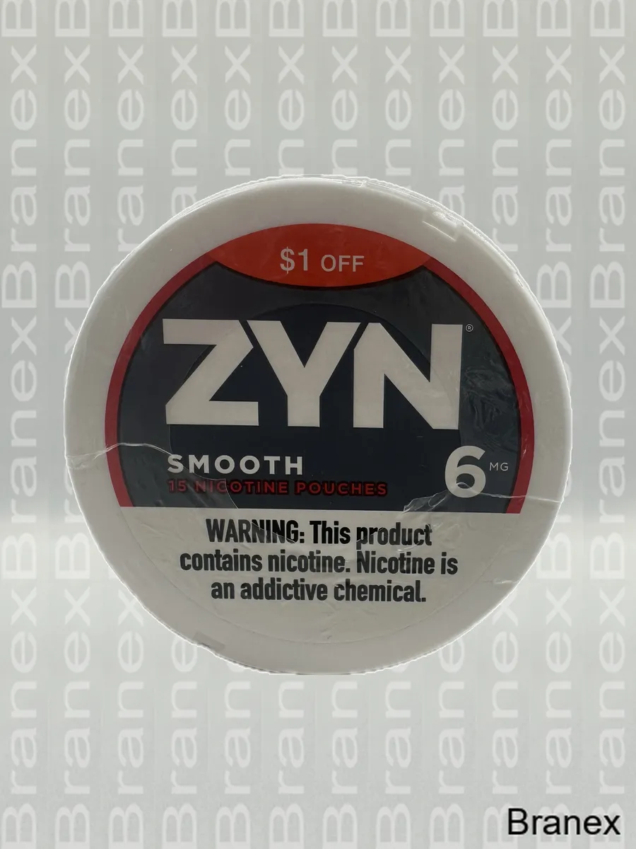 Zyn $1 Off Nicotine Pouch 6MG – 5 Pack - Branex Wholesale | Tampa